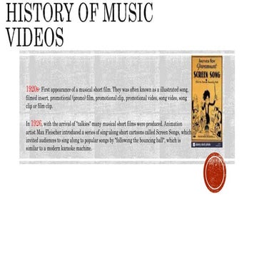 History of video | PPTX