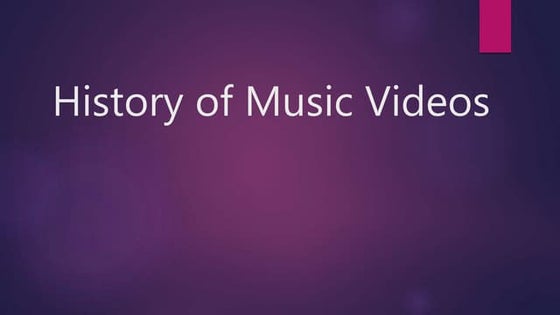Function of music videos | PPT