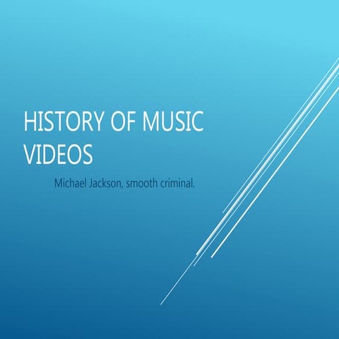 10 iconic music video still frames | PPT