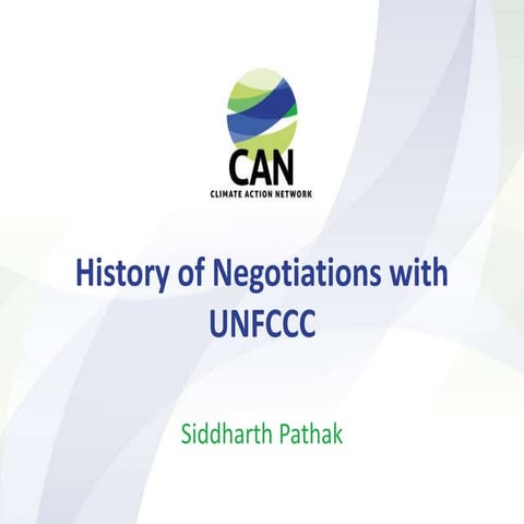 History of Negotiations | PPTX