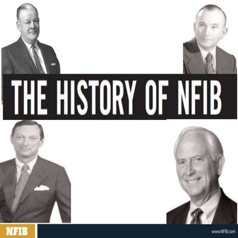 History of NFIB: 1943-2011 | PPT