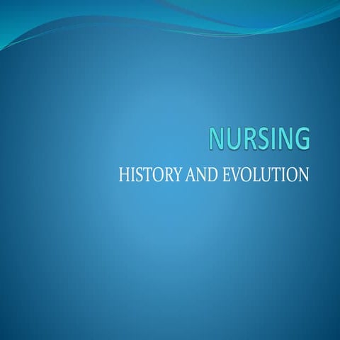 History of nursing | PPT