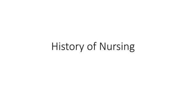 HISTORY OF NURSING and NURSING AS A PROFESSION.pptx