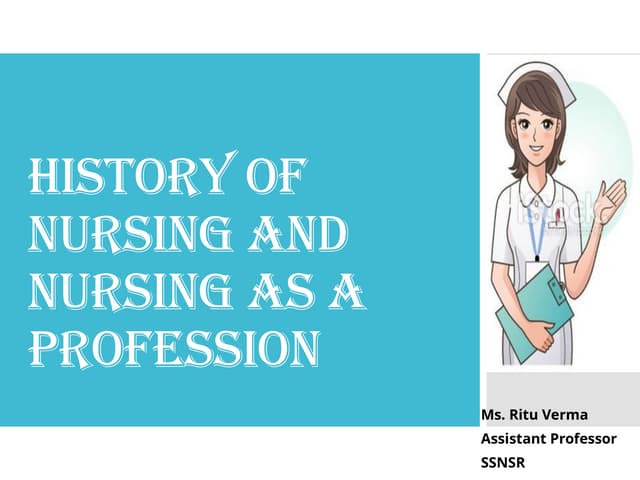 Nursing as a profession | PPT