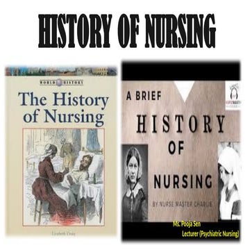 History of nursing in India and world.pptx
