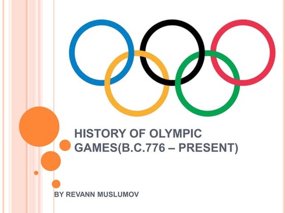 The Olympic games powerpoint presentation | PDF