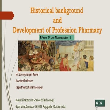 History of Pharmacopoeia | PPTX
