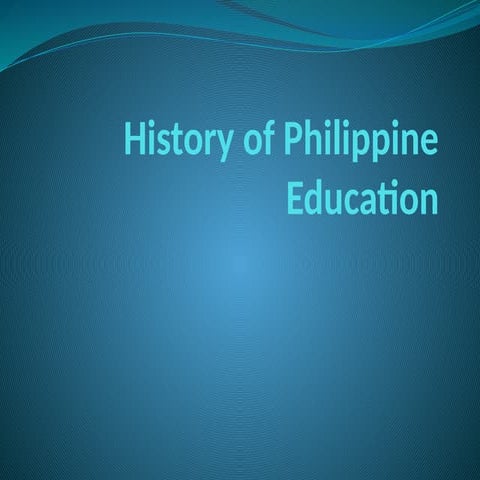 History of Philippine education system.pptx