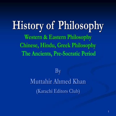 History of Philosophy Esatern and Western.ppt