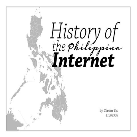History of PH Internet | PDF