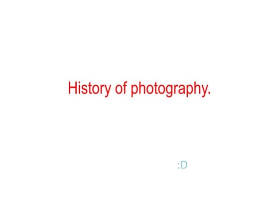 Did You Know These Photography Facts? | PPT