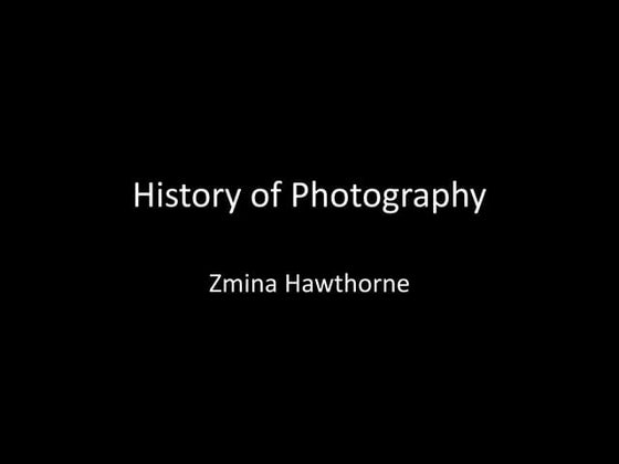 Photography History: The Beginning1901-1950.ppt