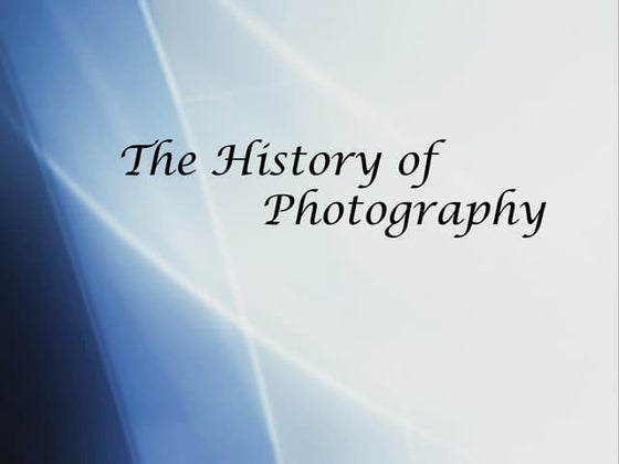 History of photography 20th century to 21st | PDF
