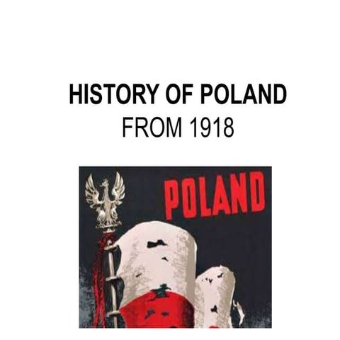 History of poland from 1918 | PPT