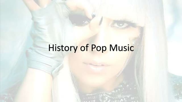 History of punk | PPTX