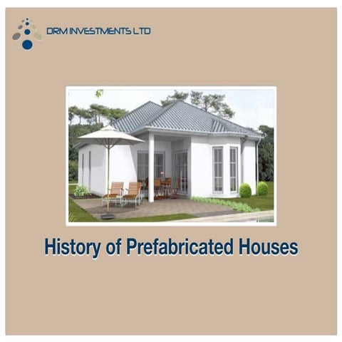 History of Prefabricated Houses | PDF