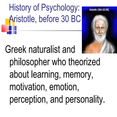 History of psych unit 1 | PPT