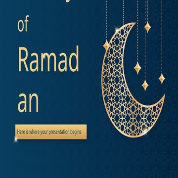 History of Ramadan for people that need this | PPTX