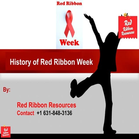 History of red ribbon week | PPT | Crime & Harmful Acts to Individuals ...