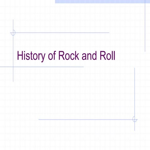 History of Rock n' Roll | PPT