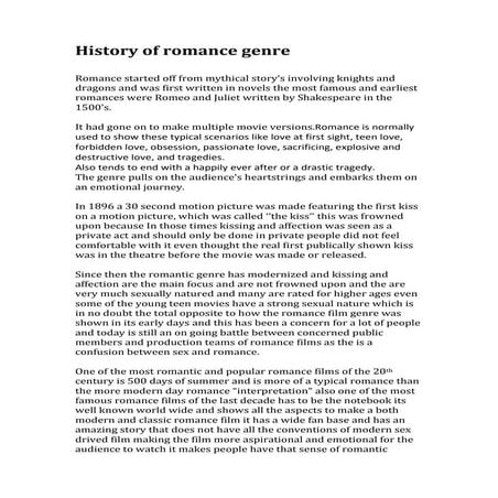 MOVIE GENRE ANALYSIS | PPTX