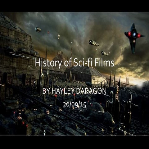 History of sci fi films | PPT