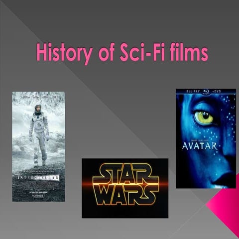 History of sci fi films (1) | PPTX