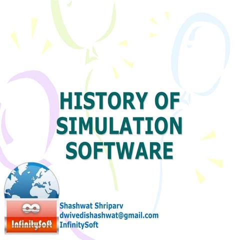 History of simulation software | PPTX
