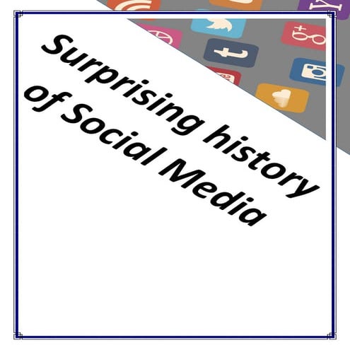 "Chronicles of Social Media: Tracing the Evolution of Social Media" | PDF