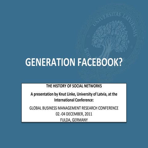The history of social networks | PPT
