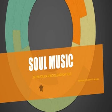 History of Soul Music | PPTX