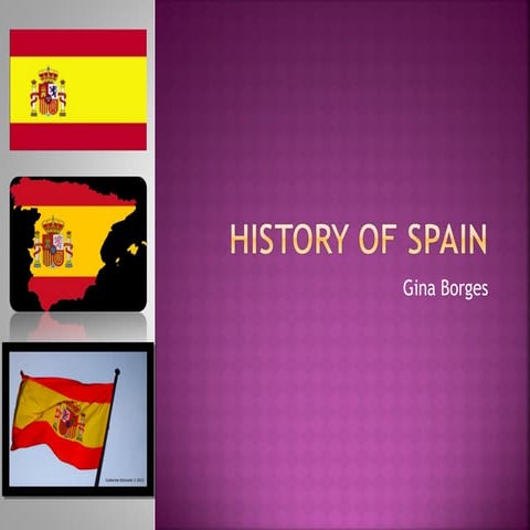 History of spain final version 97-03 | PPT