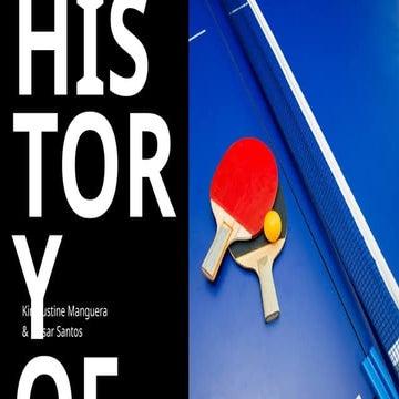 The Evolution and History of Table Tennis.pptx