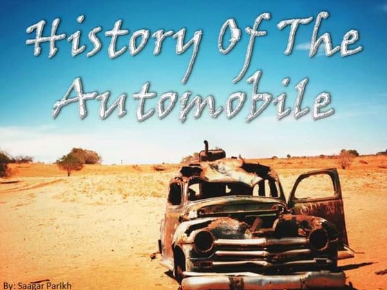 History of cars presentation | PPTX | Auto Technology | Automotive