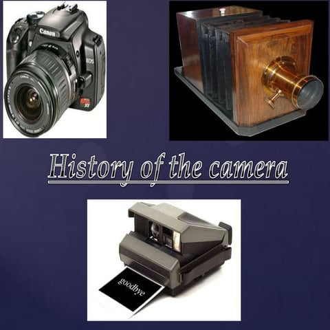 History Of The Camera | PPT