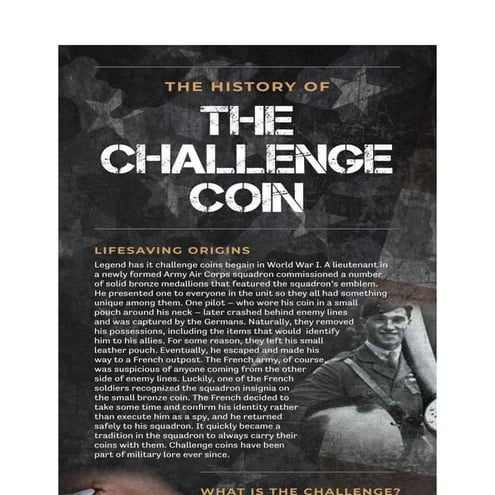 History of the challenge coin | PDF
