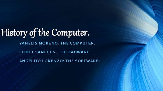 History of computer | PPT