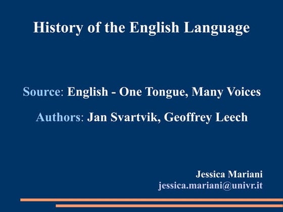 English As A ‘World Language’ | PPT