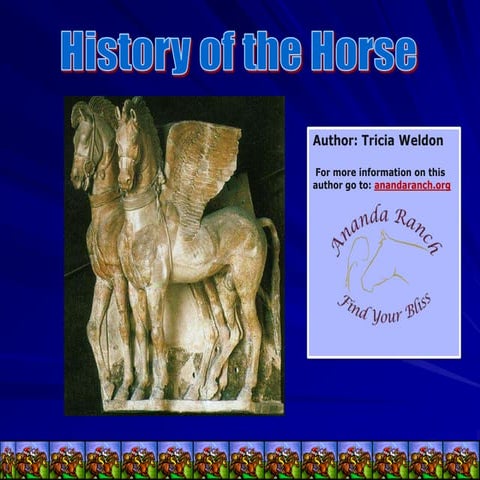 History Of The Horse | PPSX
