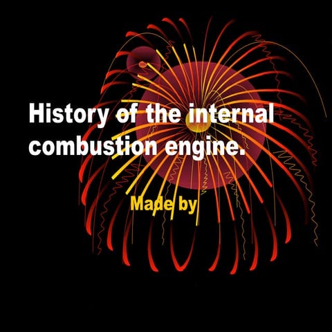 History of the internal combustion engine | PPT