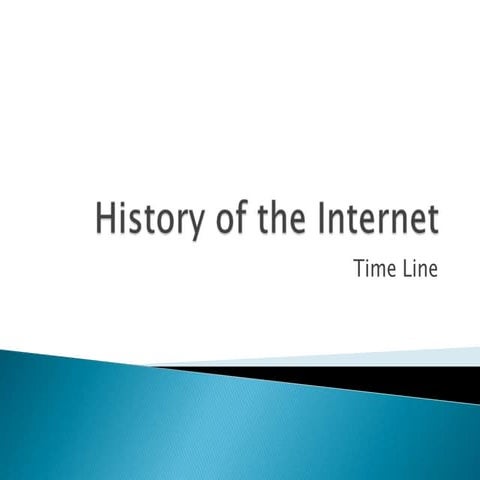 History of the internet | PPTX