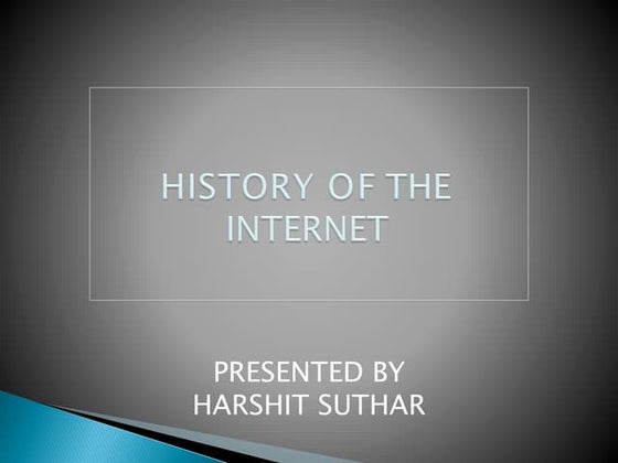 History of the internet | PPT