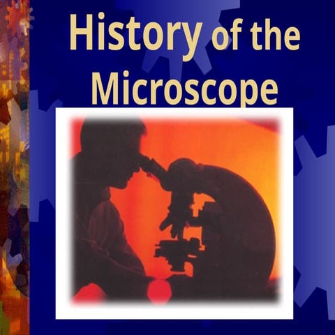 History Of The Microscope Timeline On Developmentsppt Ppt
