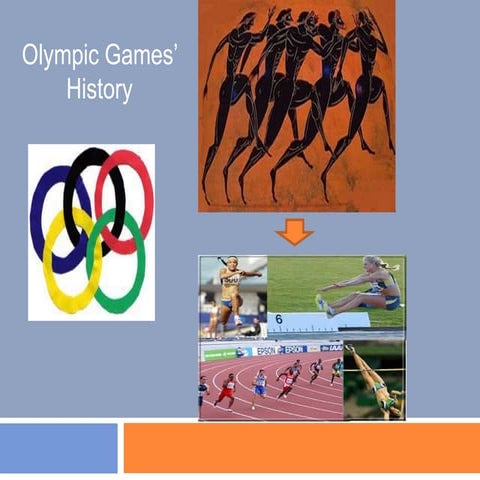 History of the olympic games 2 | PPTX