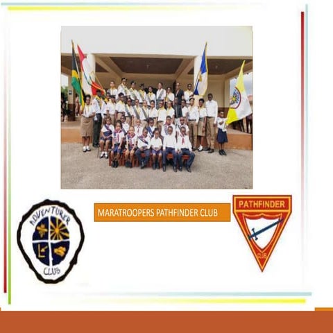 History of the pathfinder club, Maratroopers | PPTX
