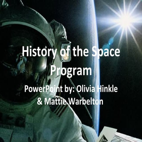 The Space Race - History | PPT