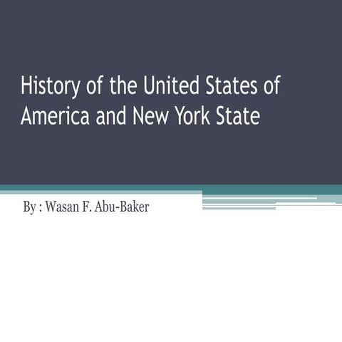 History of the united states of america and ny | PPTX | Crime & Harmful ...