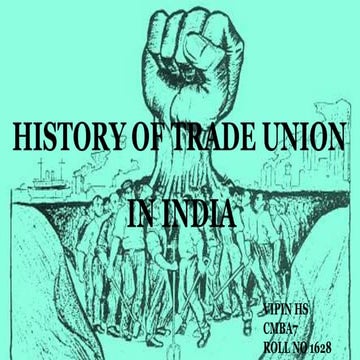 History of trade union | PPTX