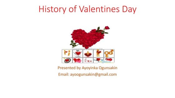 Valentine's day presentation | PPT