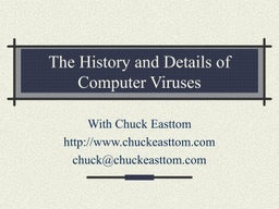 The 15 deadliest computer viruses | PPT
